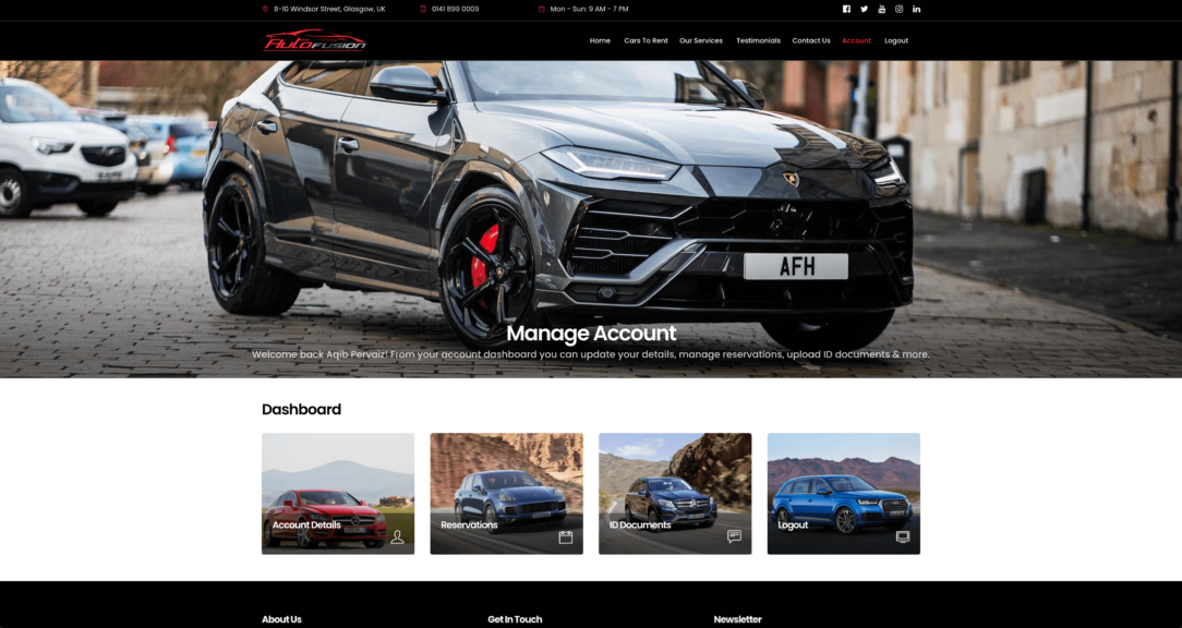 Autofusion Hire - LA5 Digital